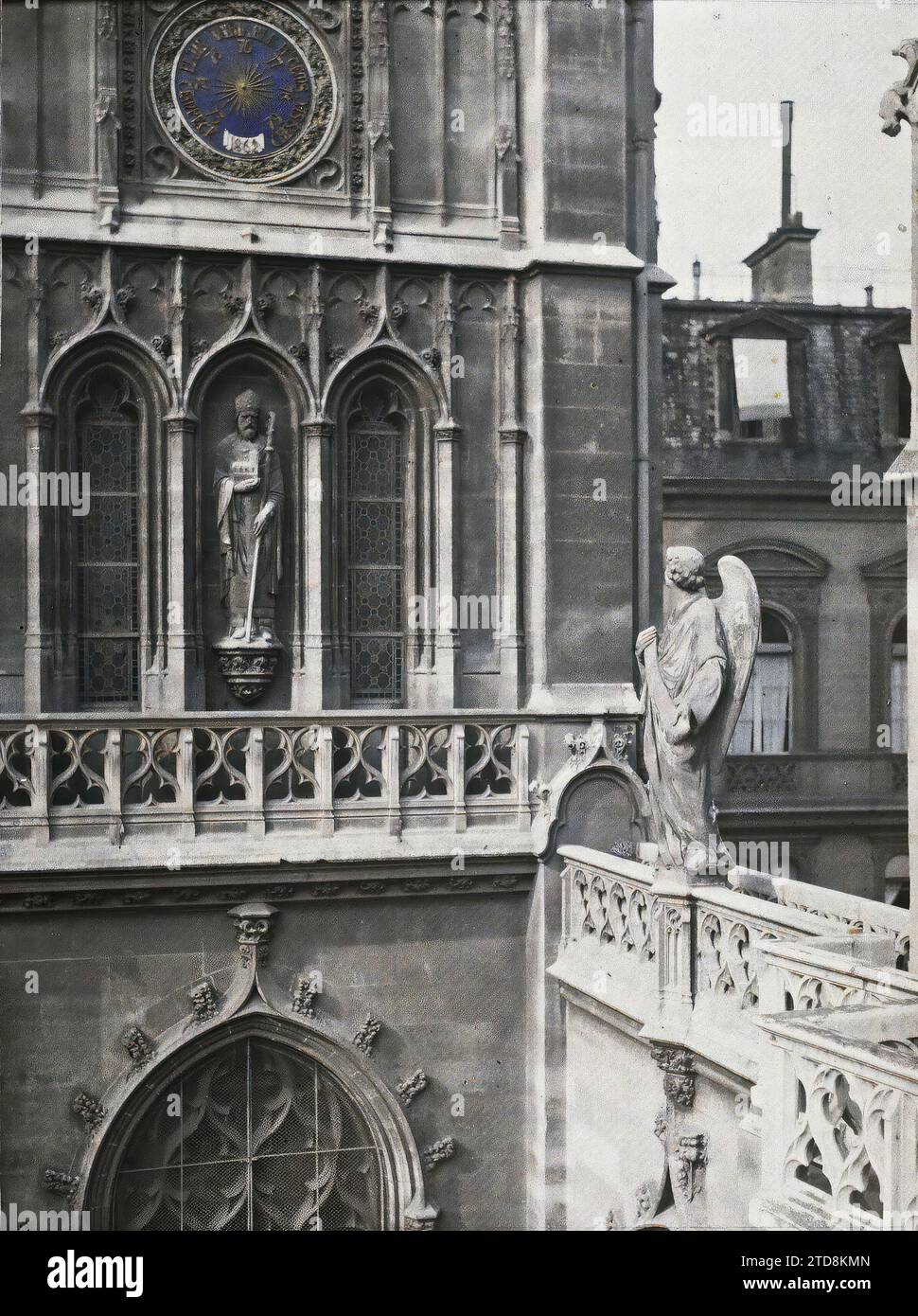 Paris (1st arr.), France The church of St-Germain-l'Auxerrois, Religion, Art, Sciences ...