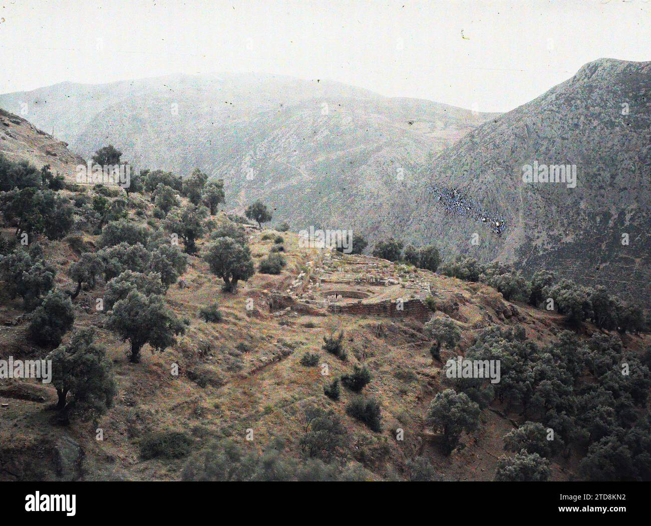 Remains the gymnasium at delphi hi-res stock photography and images - Alamy