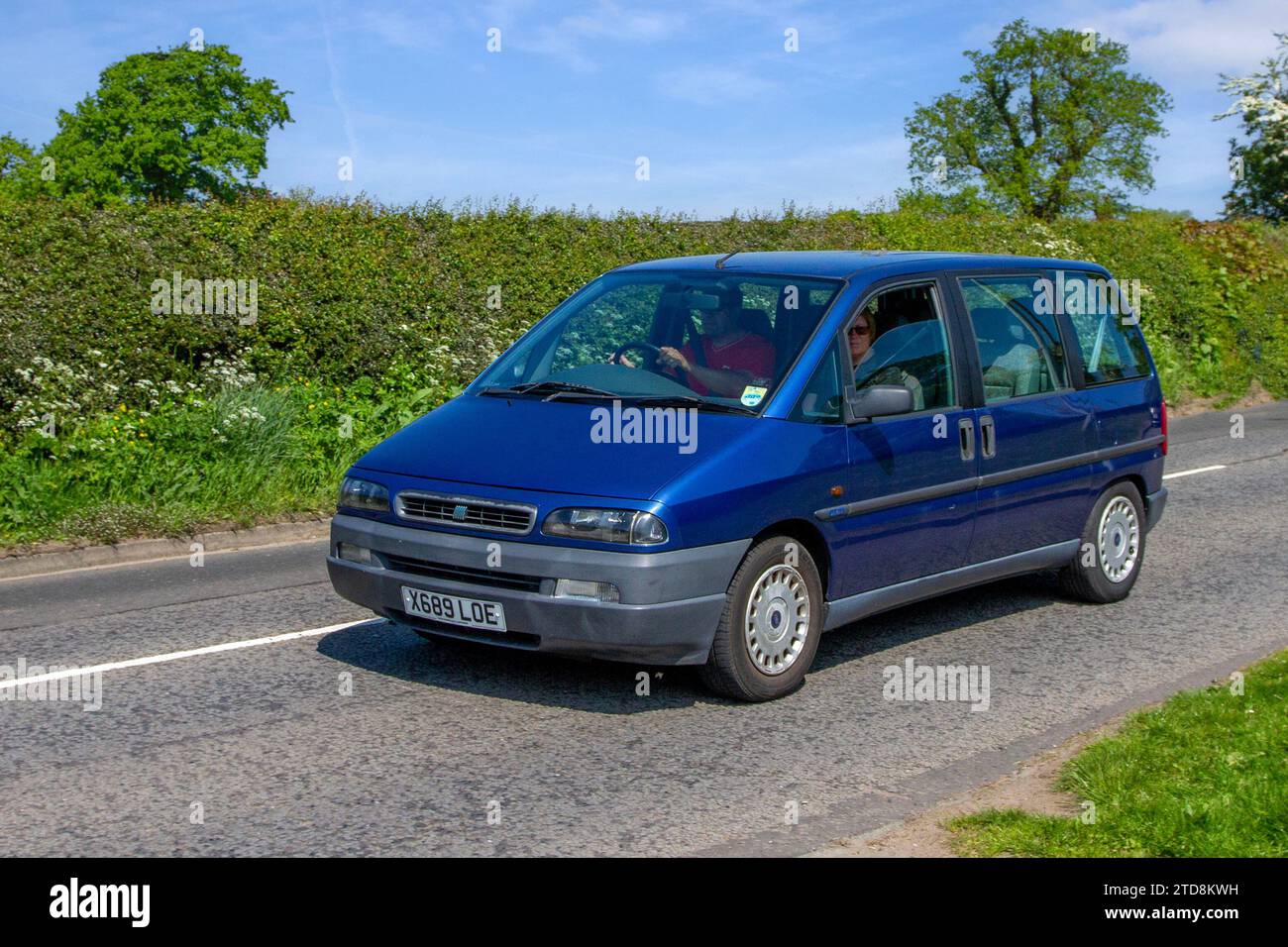 2000 Blue Fiat ULYSSE 16V 1997 cc 5 speed manual; Vintage, restored ...