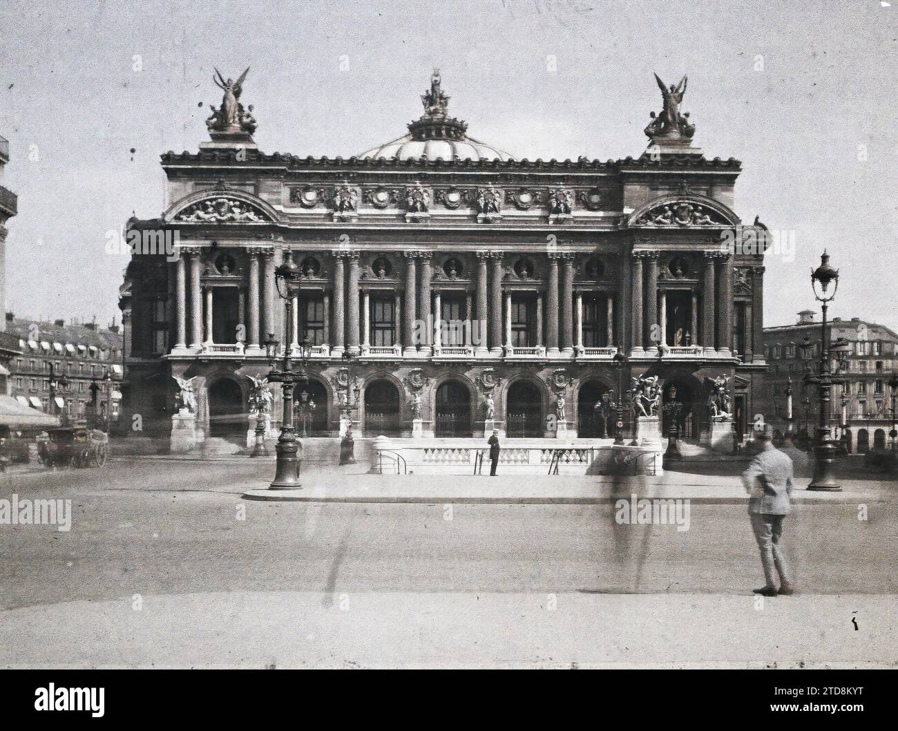 Paris (9th arr.), France L'Opéra Garnier, place de l'Opéra, Art, Lamp ...