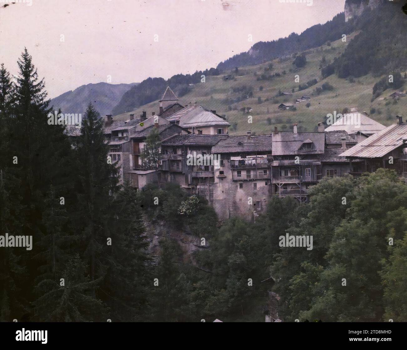 Chamonix region, France, Habitat, Architecture, Nature, Environment ...