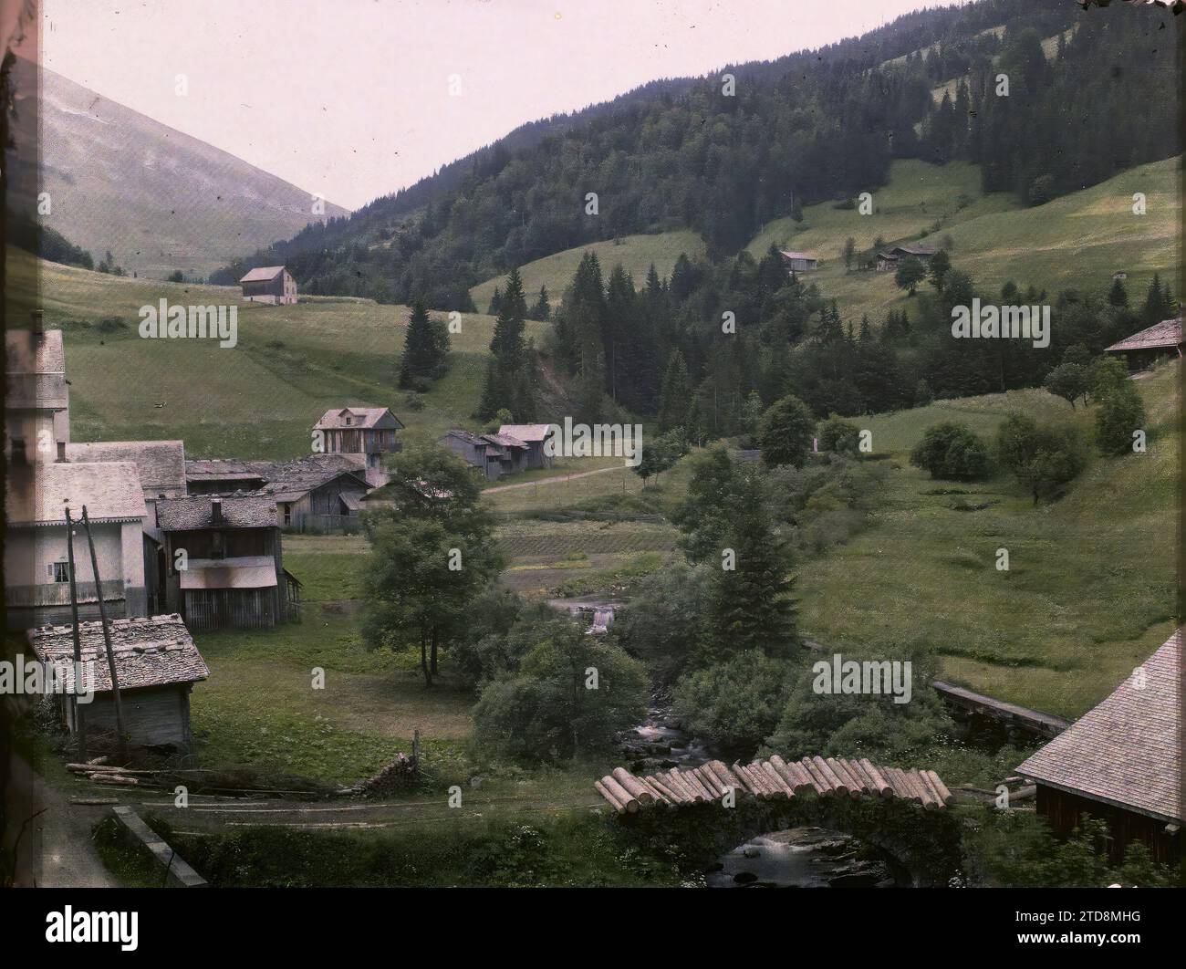 Chamonix region, France, Nature, Environment, Habitat, Architecture ...