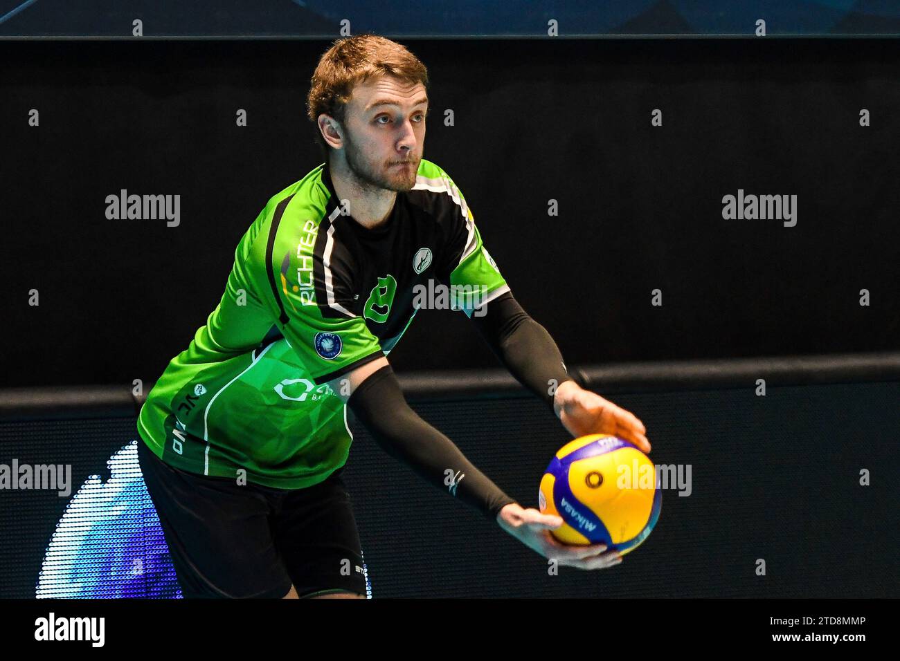 Friedrichshafen, Deutschland. 16th Dec, 2023. 16.12.2023, Spacetech Arena, Friedrichshafen, GER ...