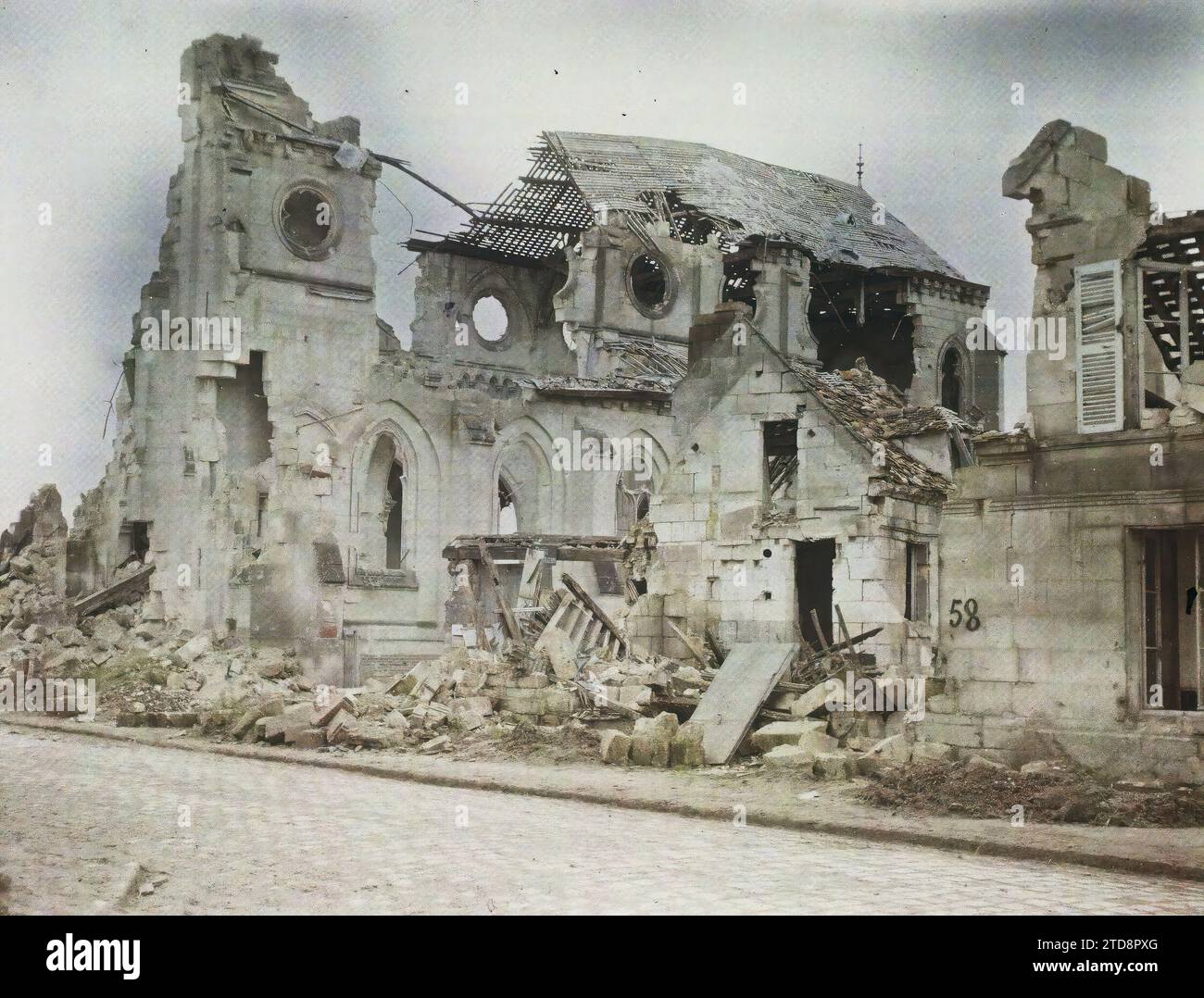 Ribécourt, France, First World War, Housing, Architecture, Church ...