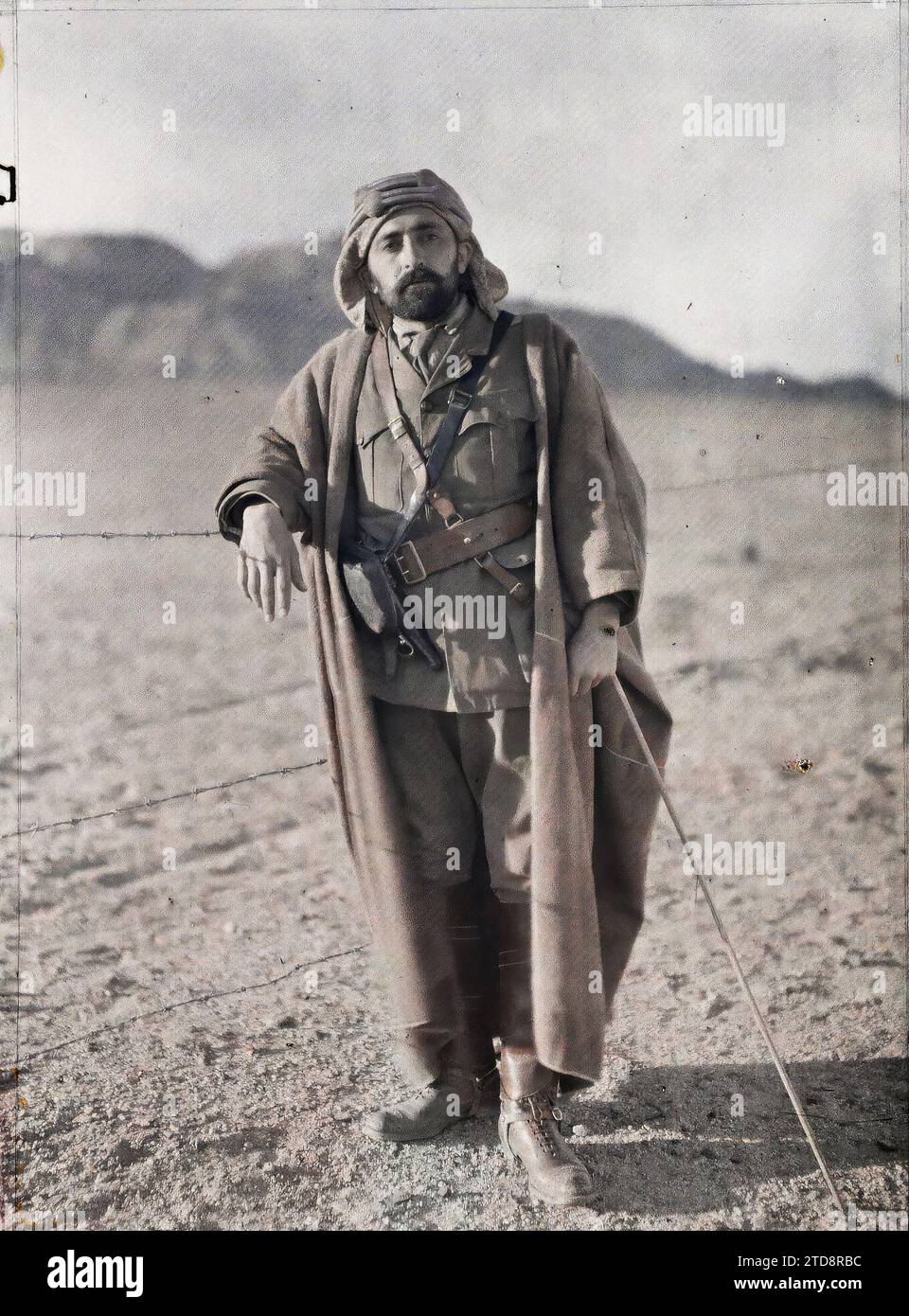 Quweira, Arabia (now Jordan) Emir Yazbek, chief secretary to Emir ...