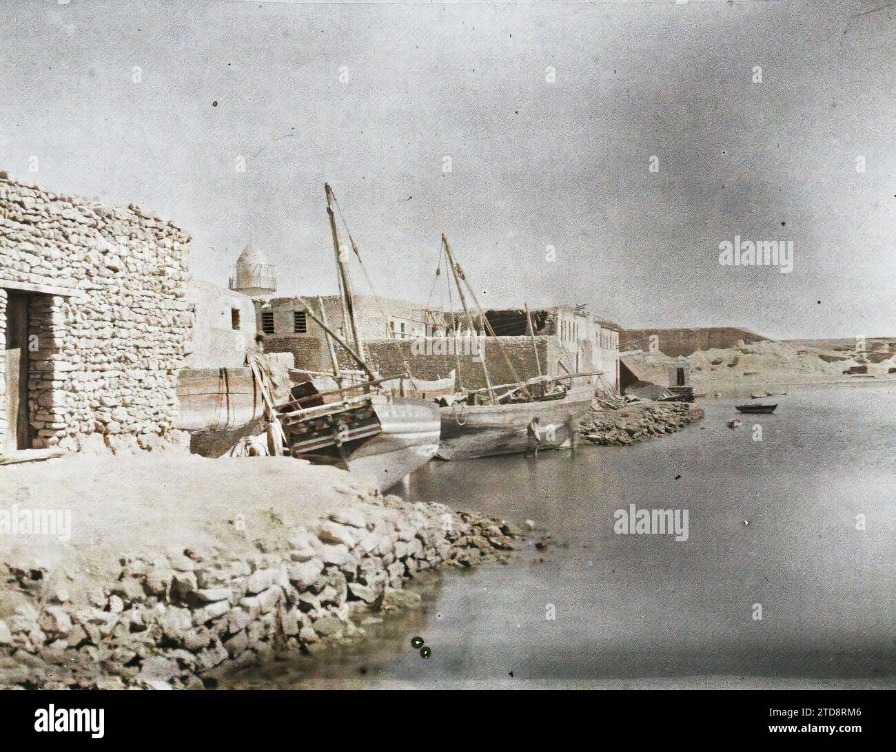 Wedjh, Arabia View of the port, Religion, Habitat, Architecture, Nature ...