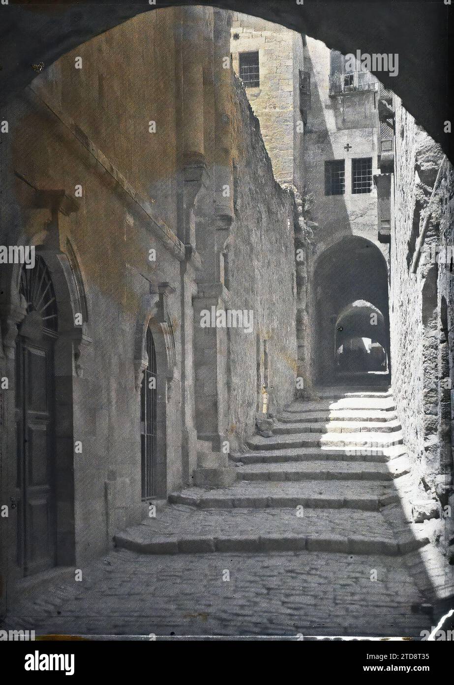 Jerusalem, Israel, Palestine Sixth station of the Via Dolorosa ...