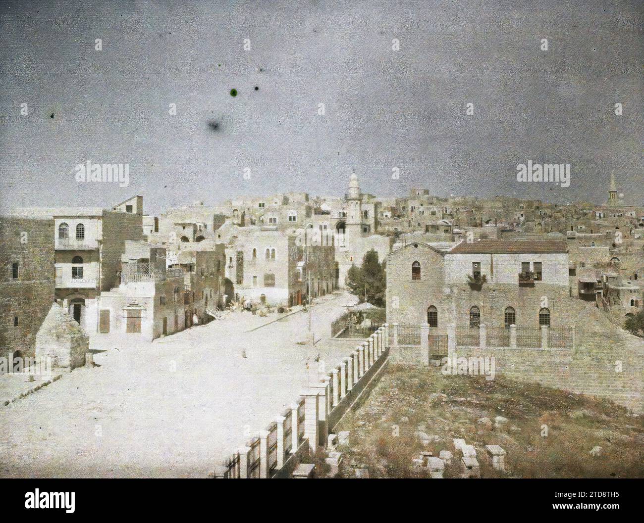 Bethlehem, Palestine Panorama of Bethlehem, Habitat, Architecture ...