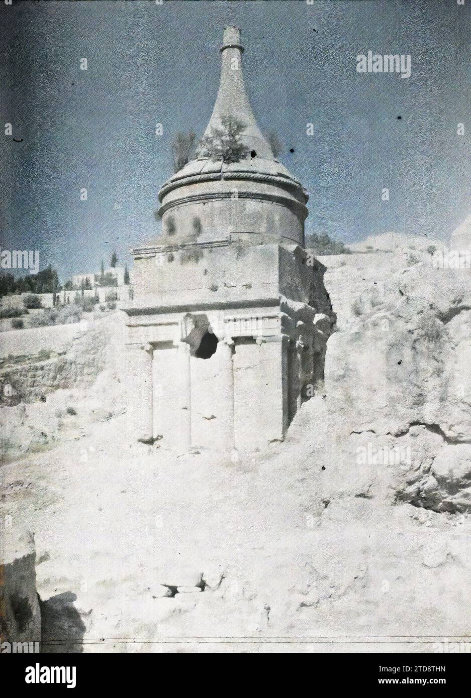 East of Jerusalem, Israel, Palestine Tomb known as Absalom (Yav ...