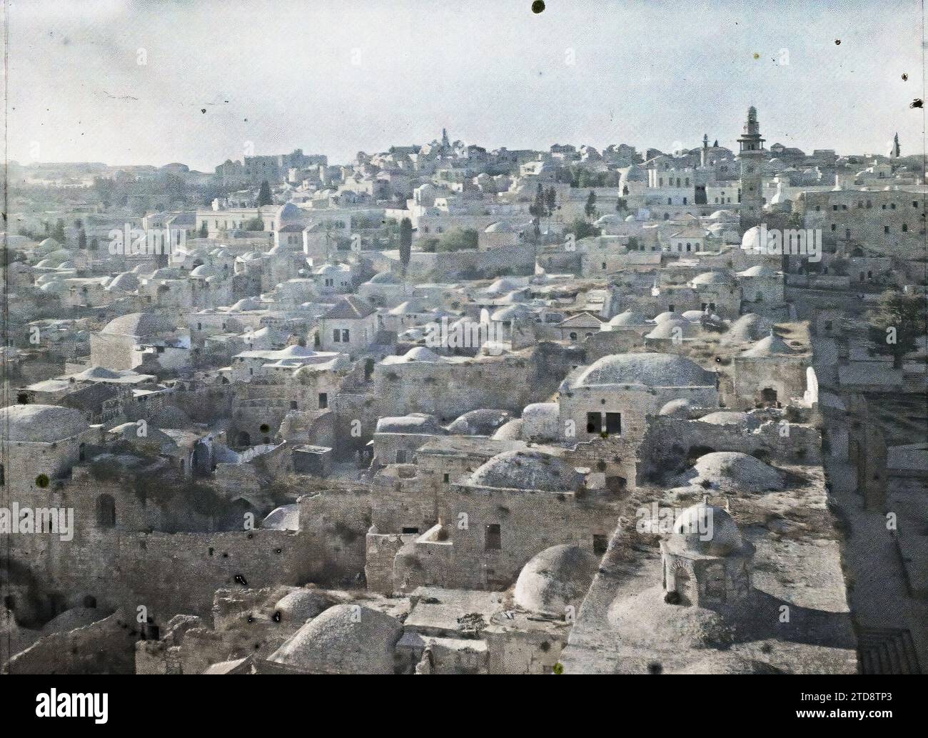 Jerusalem, Israel, Palestine View of the Jewish quarter from the ...