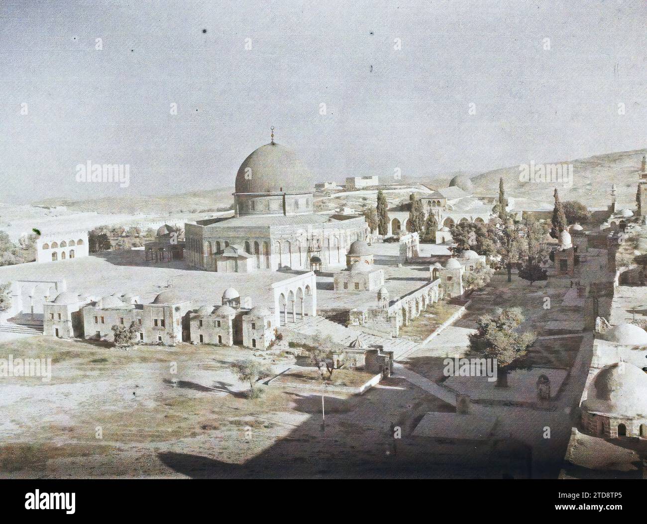 Jerusalem, Israel, Palestine View of the Haram El Sherif, Religion ...