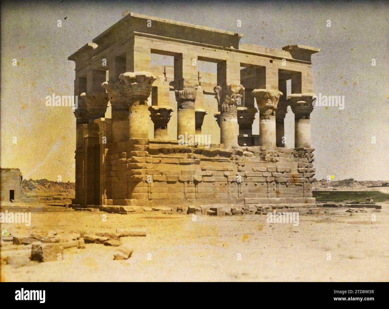Philae, Egypt, Africa Trajan's Kiosk, Habitat, Architecture, Religion ...