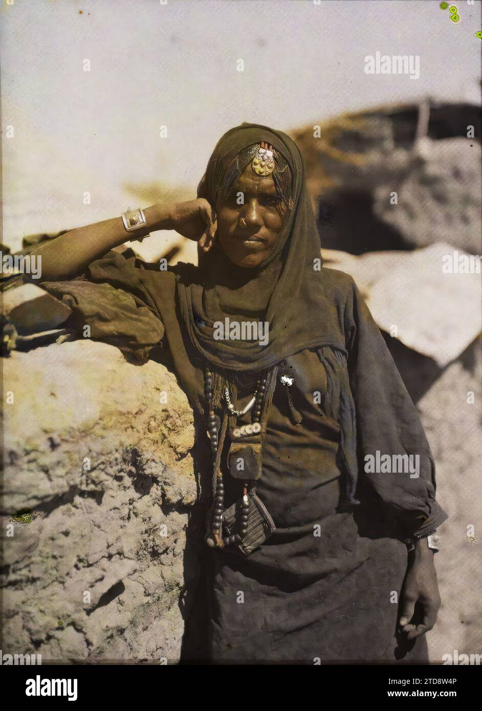Surroundings of Aswan, Egypt, Africa Portrait of a Nubian woman, Human ...