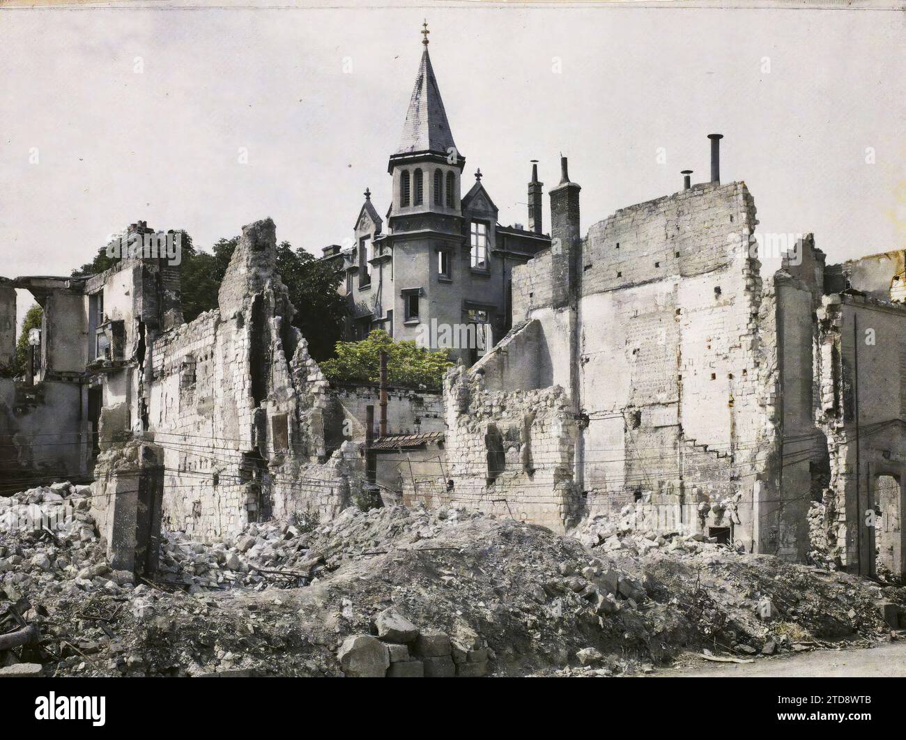 Reims, Marne, Champagne, France, First World War, Habitat, Architecture ...
