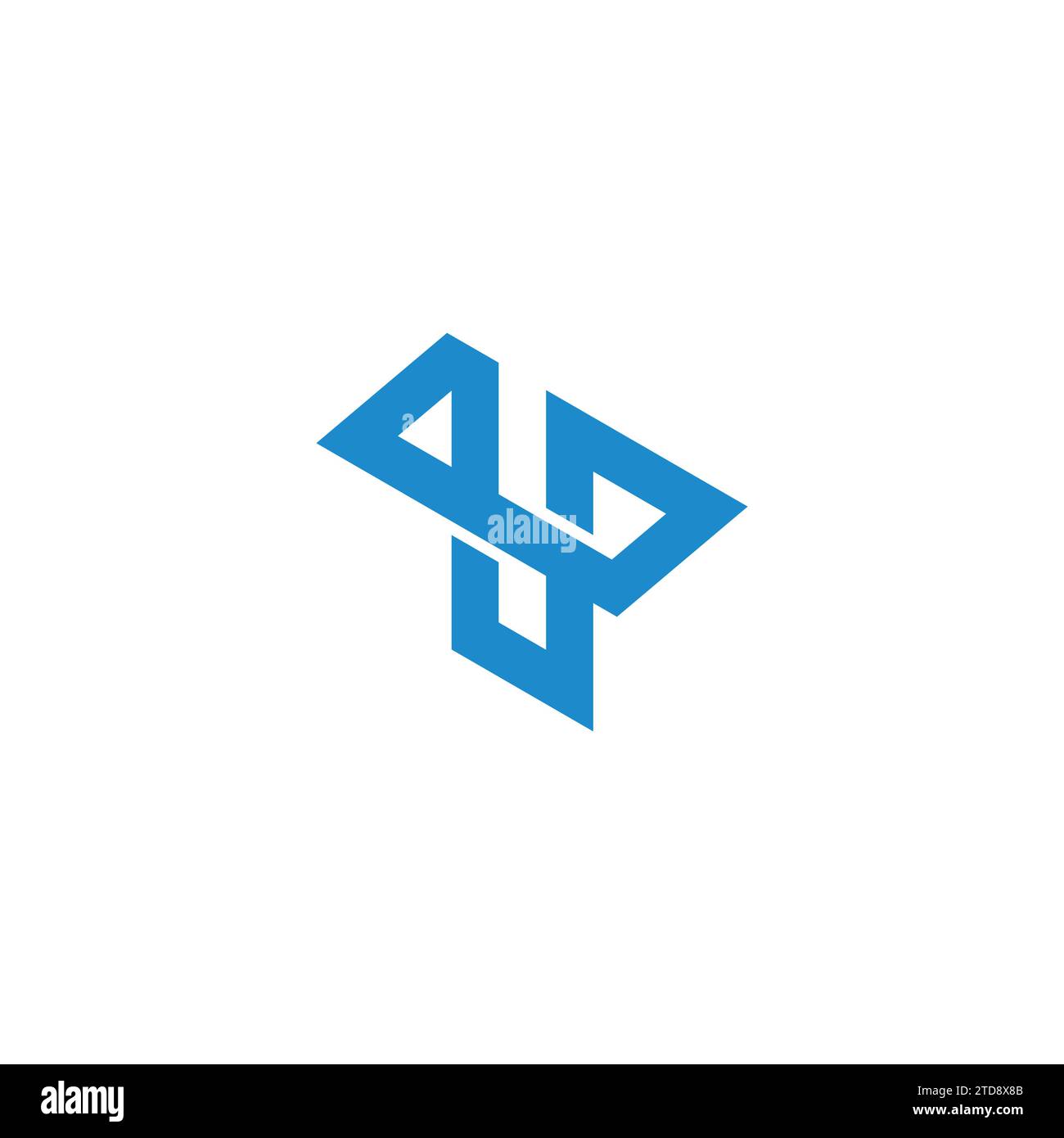 letter t infinity geometric line logo vector Stock Vector Image & Art ...