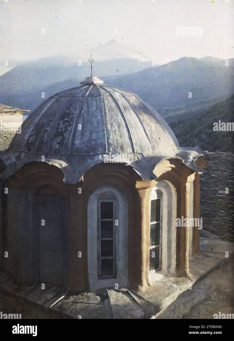 The Stavronikita Monastery, Greece, Religion, Art, Habitat ...