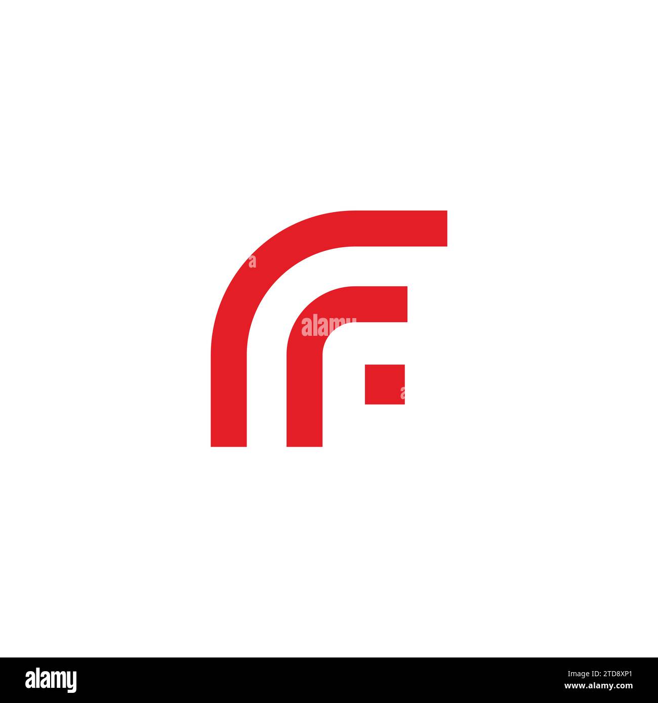 Rf tech logo Stock Vector Images - Alamy