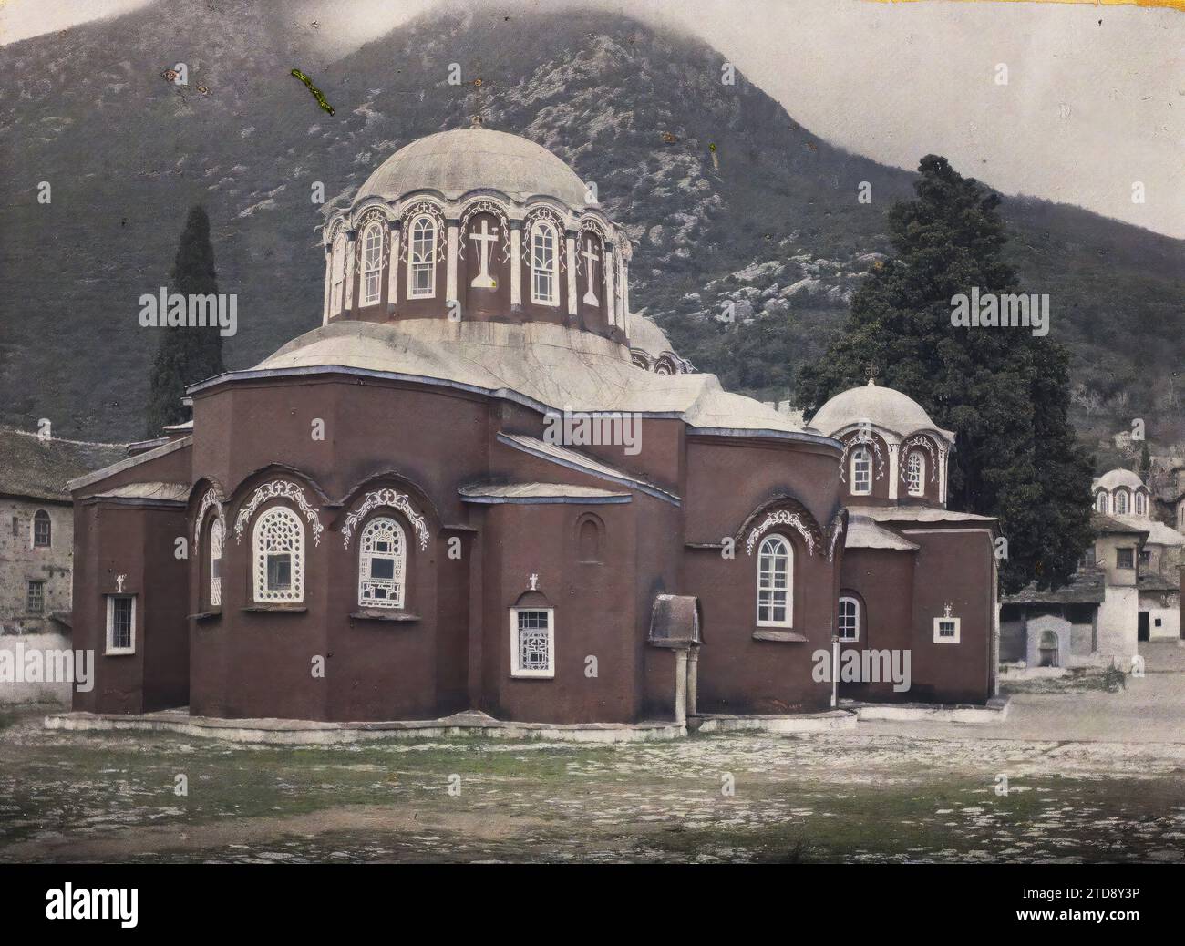 The Great Lavra Monastery, Greece, Religion, Art, Habitat, Architecture ...