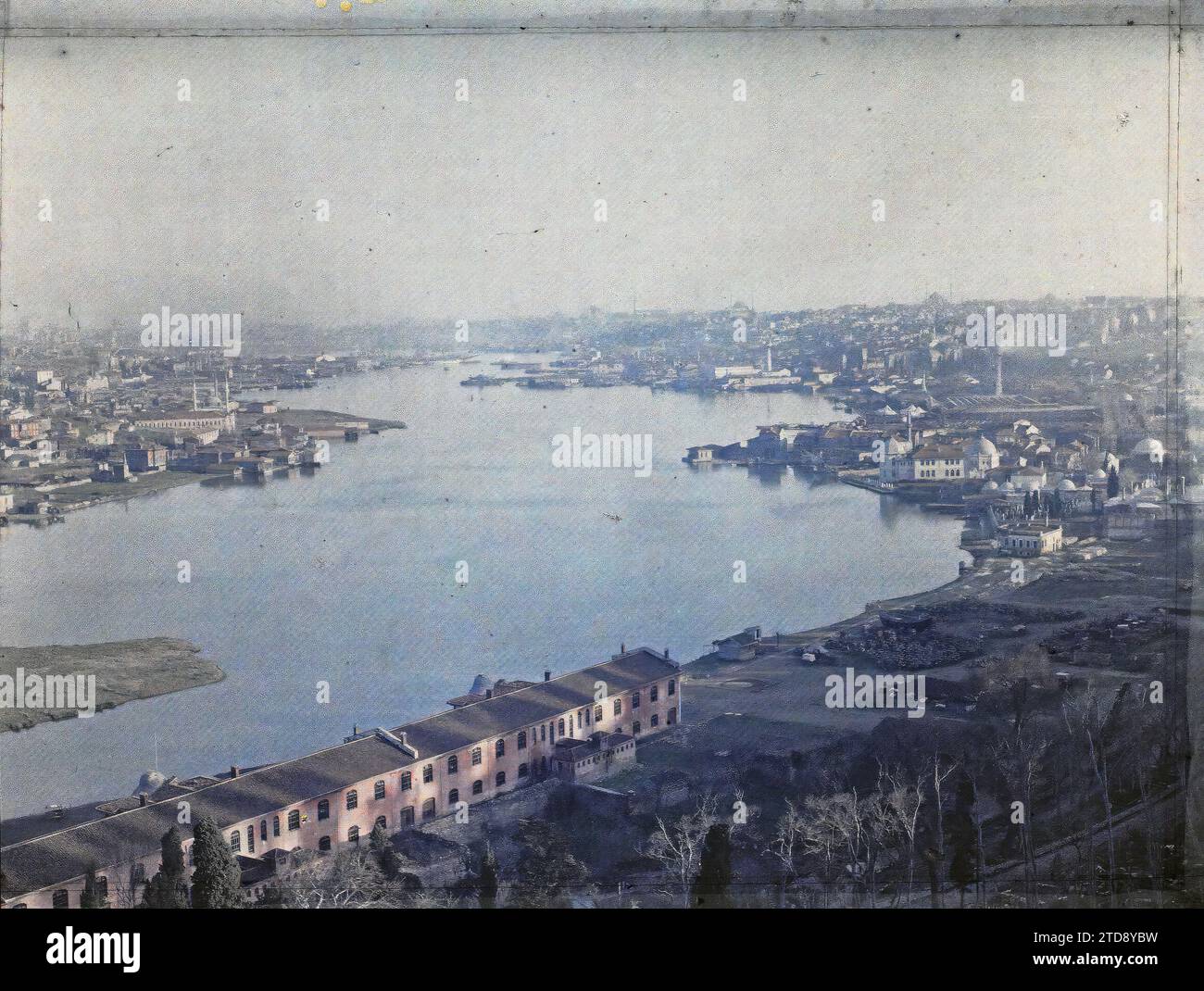 Constantinople (present-day Istanbul), Turkey The Golden Horn, from the ...