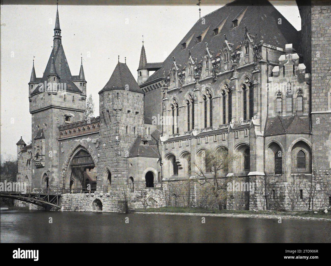 Budapest, Hungary The agricultural museum, replica of an ancient castle ...
