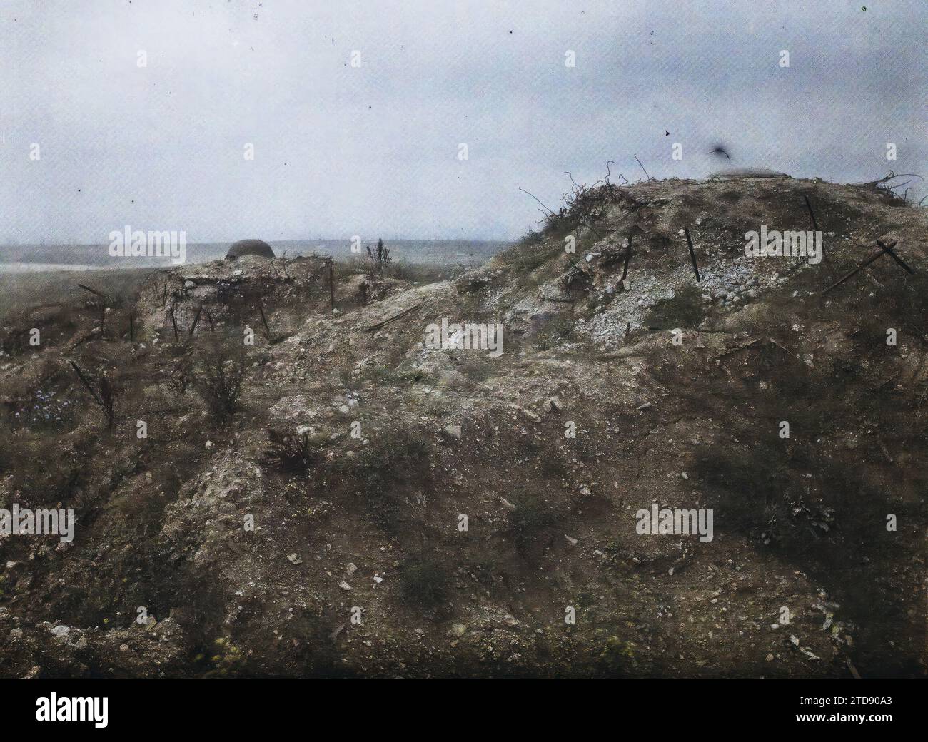 Fort de douaumont small observation dome hi-res stock photography and ...