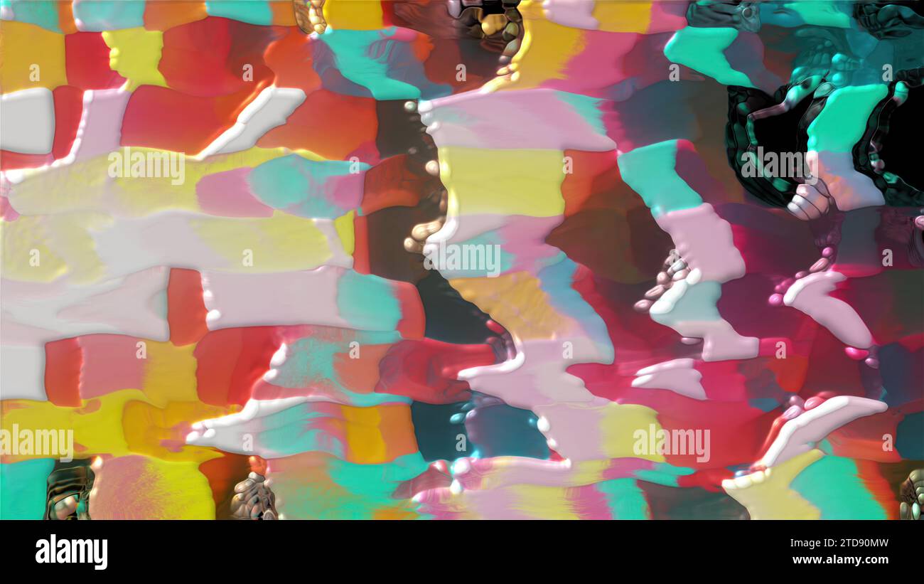 Abstract glass texture. Computer generated 3d render Stock Photo - Alamy