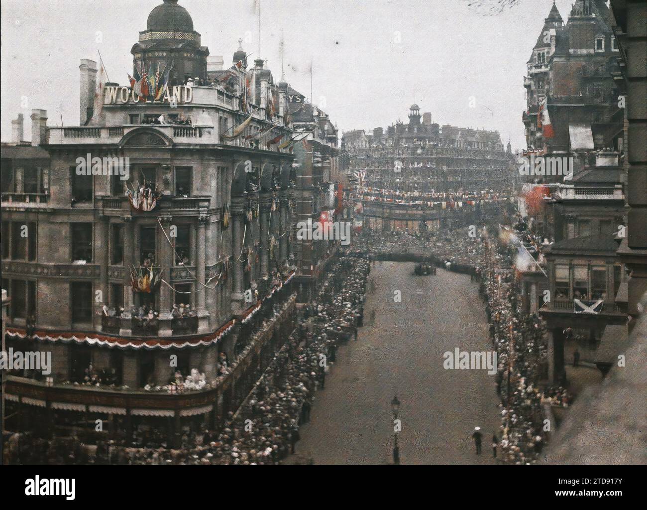 London, England Parade of Allied Troops in the British Capital, Party ...
