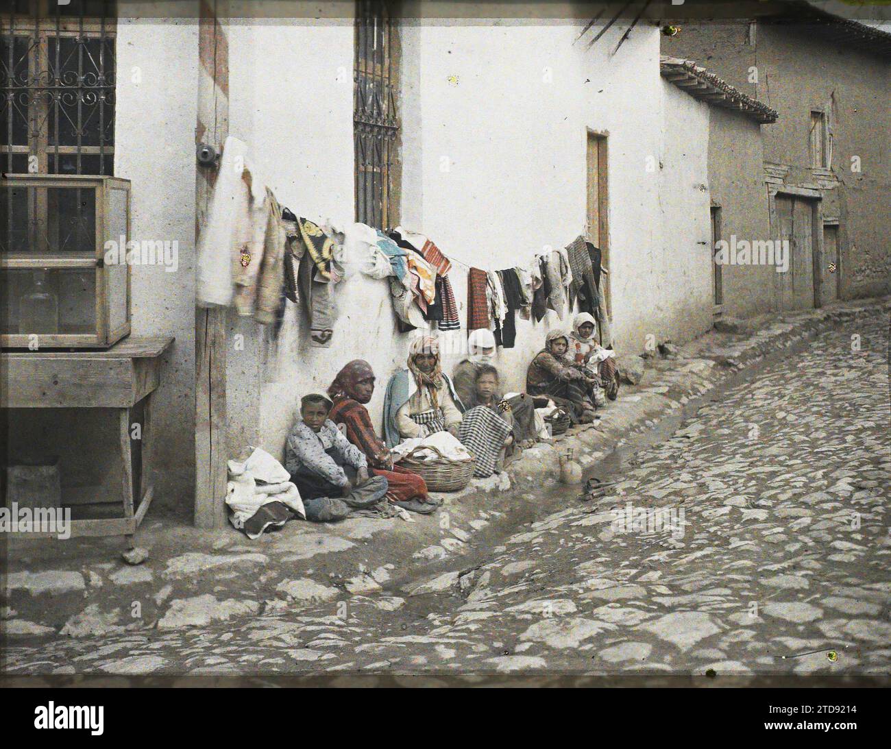 Serbia gypsies selling clothes hi-res stock photography and images - Alamy