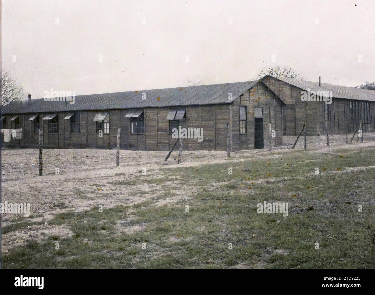 Paris (16th arrondissement), France American barracks at the Auteuil ...