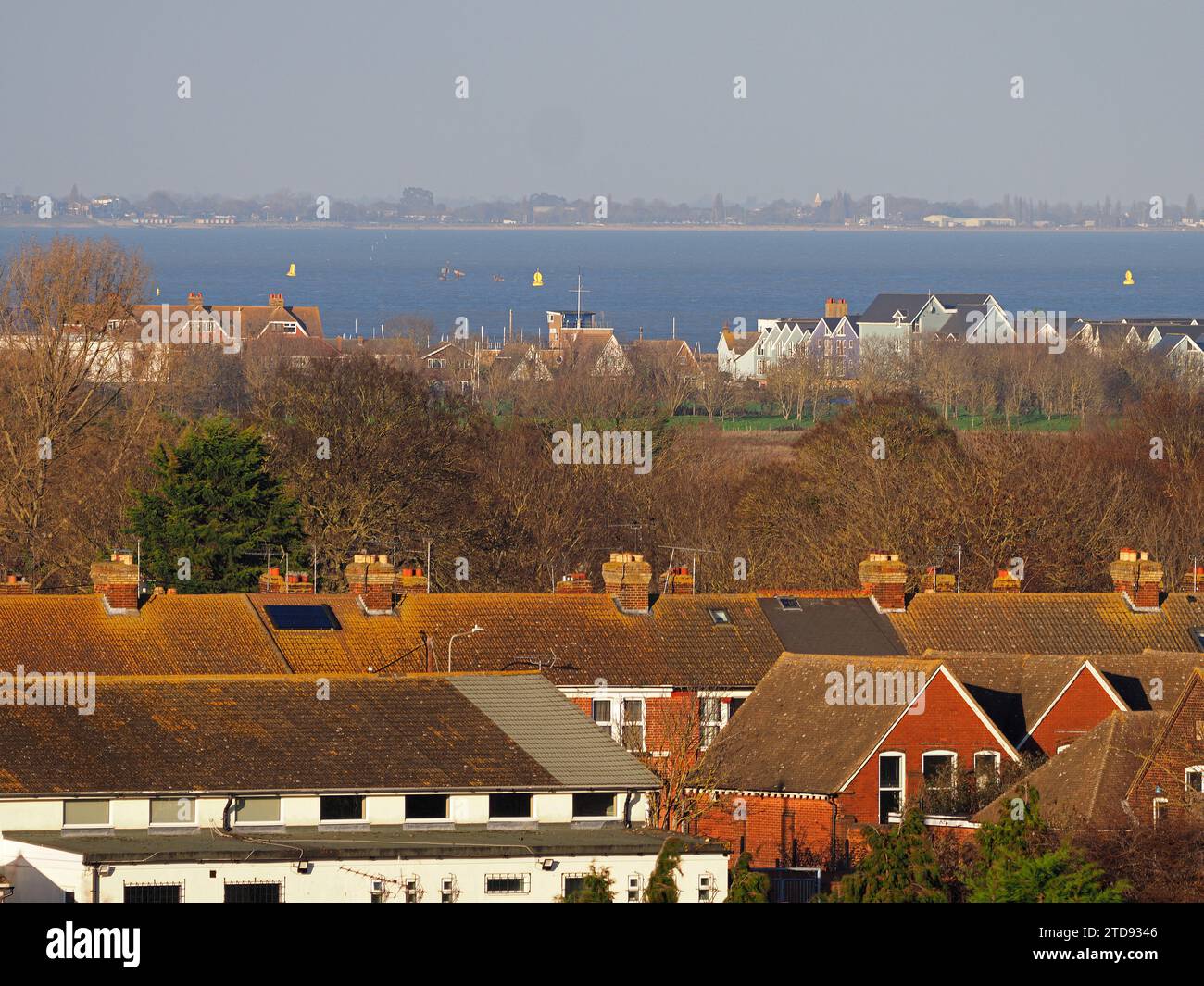 Sheerness, Kent, UK. 17th Dec, 2023. A view of properties that could be ...