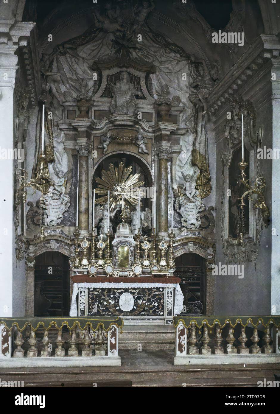 Verona, Italy Altar of the Church of Santi Siro e Libera, Religion ...