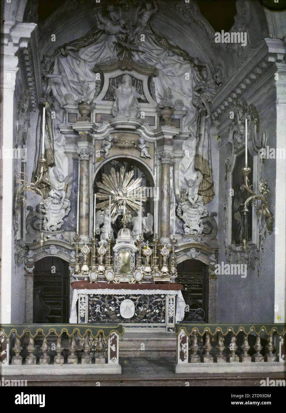 Verona, Italy Altar of the Church of Santi Siro e Libera, Religion ...