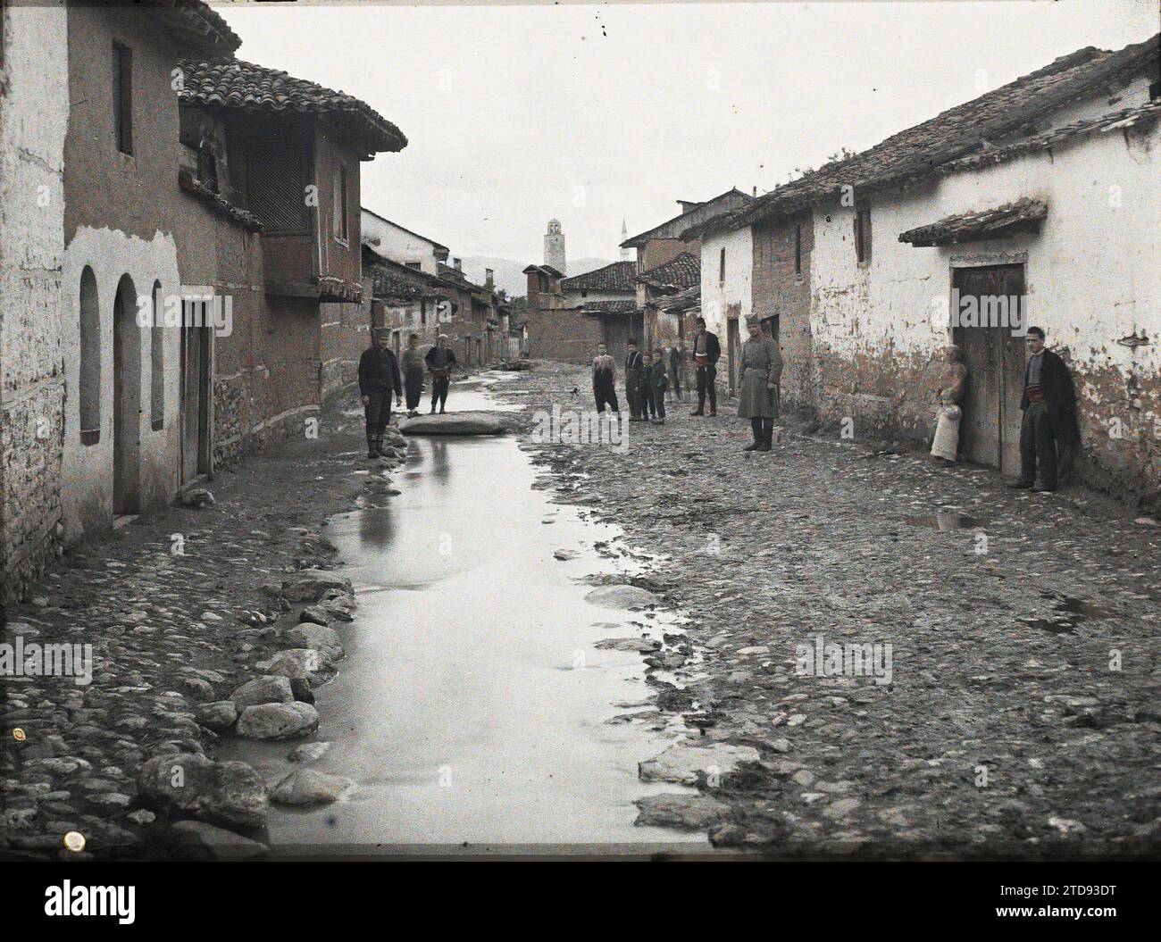 Prizren, Kosovo, Serbia A street in the Turkish quarter, Nature ...