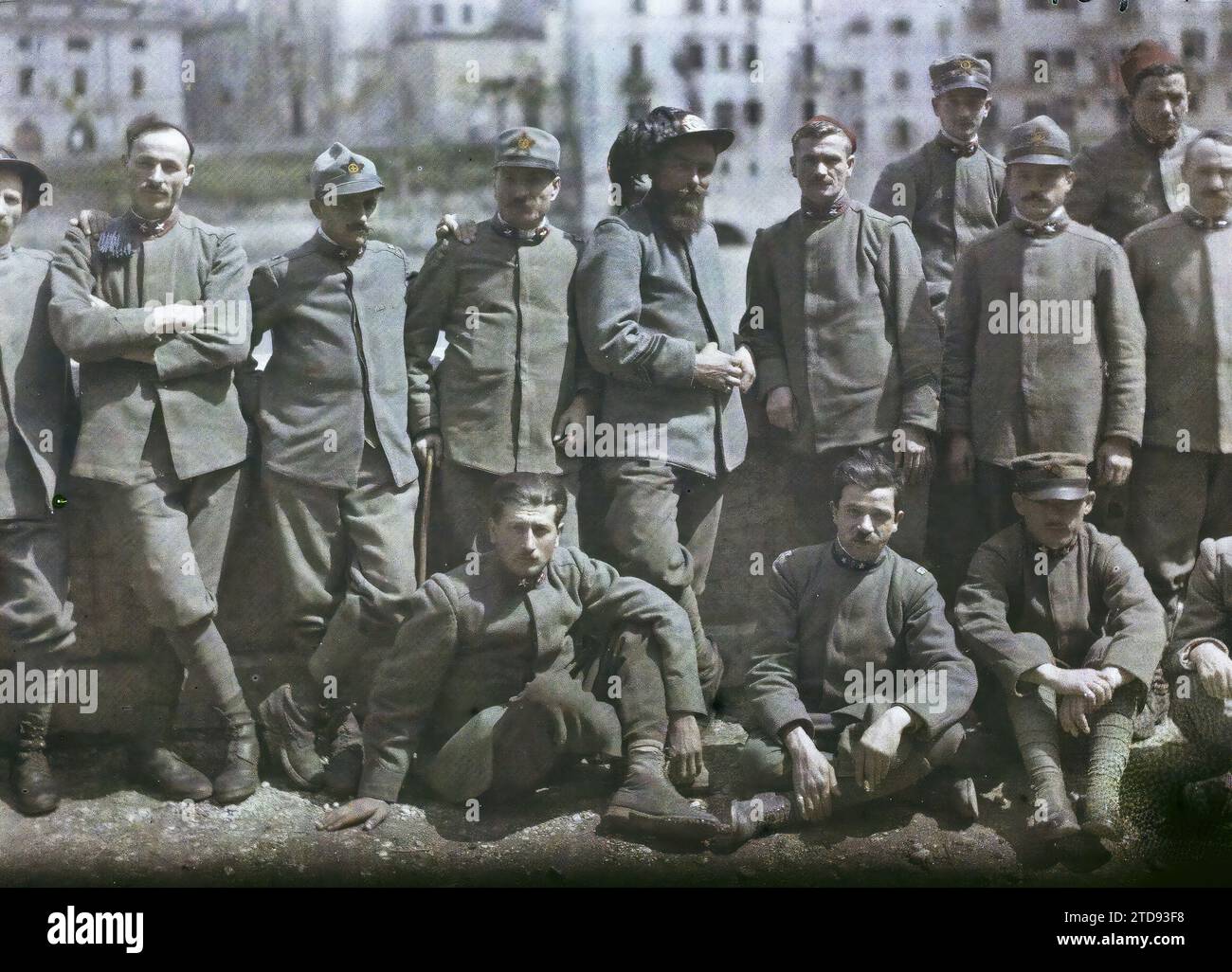 Verona, Italy Group of Italian Soldiers, Clothing, People, First World ...