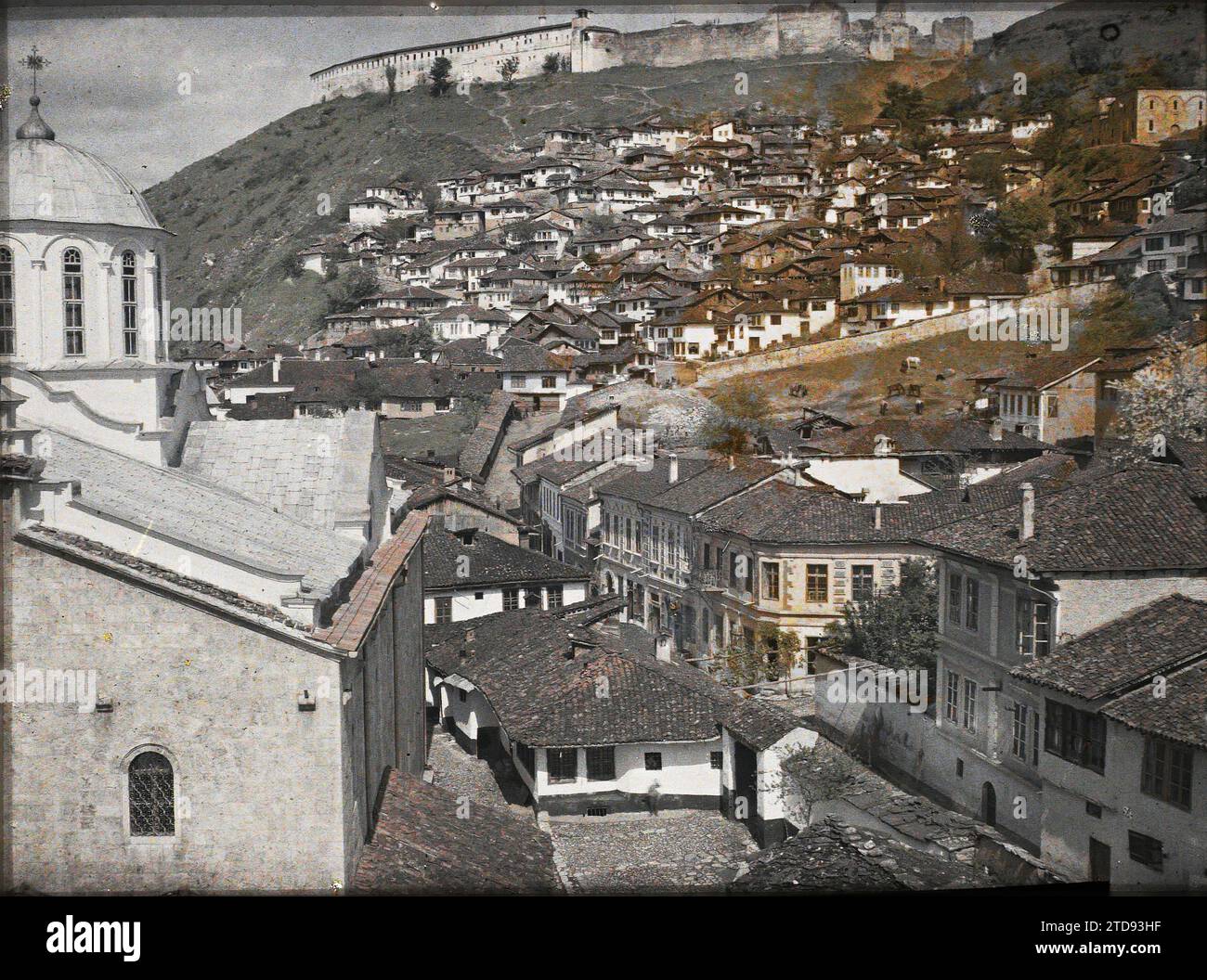 Prizren, Kosovo, Serbia The St. George Episcopal Church, the different ...