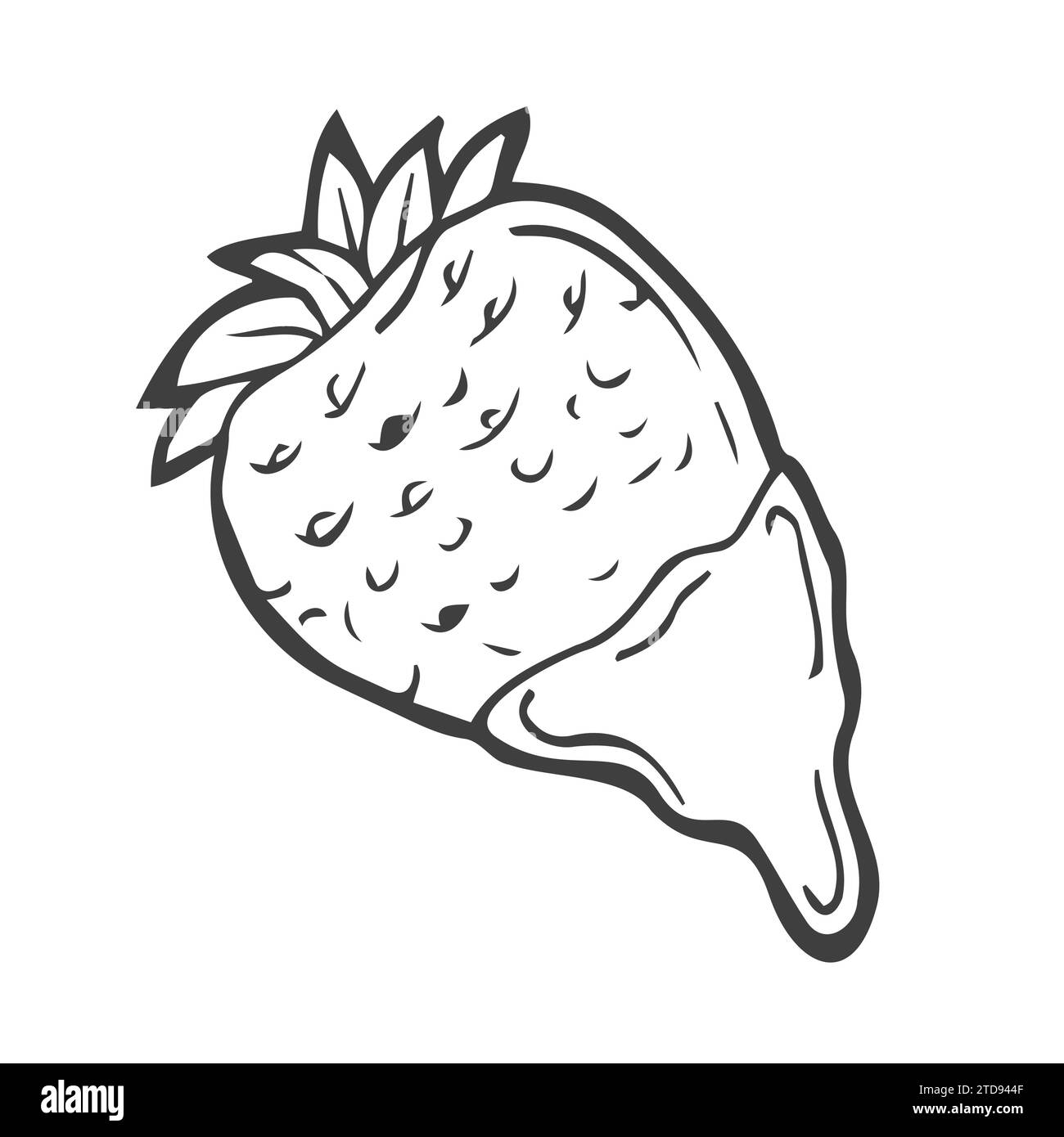 Half chocolate Stock Vector Images - Alamy