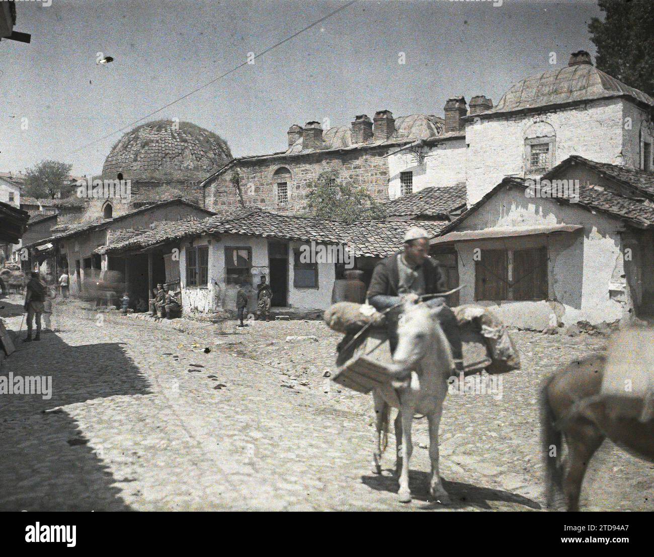 Uskub or Skopje, Macedonia Old mosques, Transport, Daily life, Habitat ...