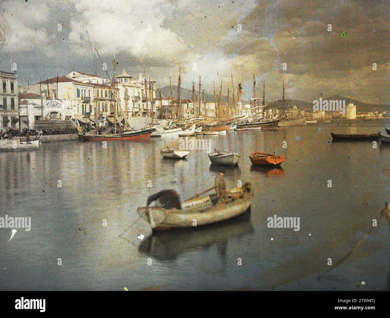 Thessaloniki, Greece In the port of Thessaloniki, Transport, Habitat ...