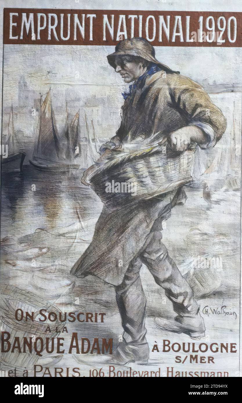 Nal loan 1920 adam bank posters hi-res stock photography and images - Alamy