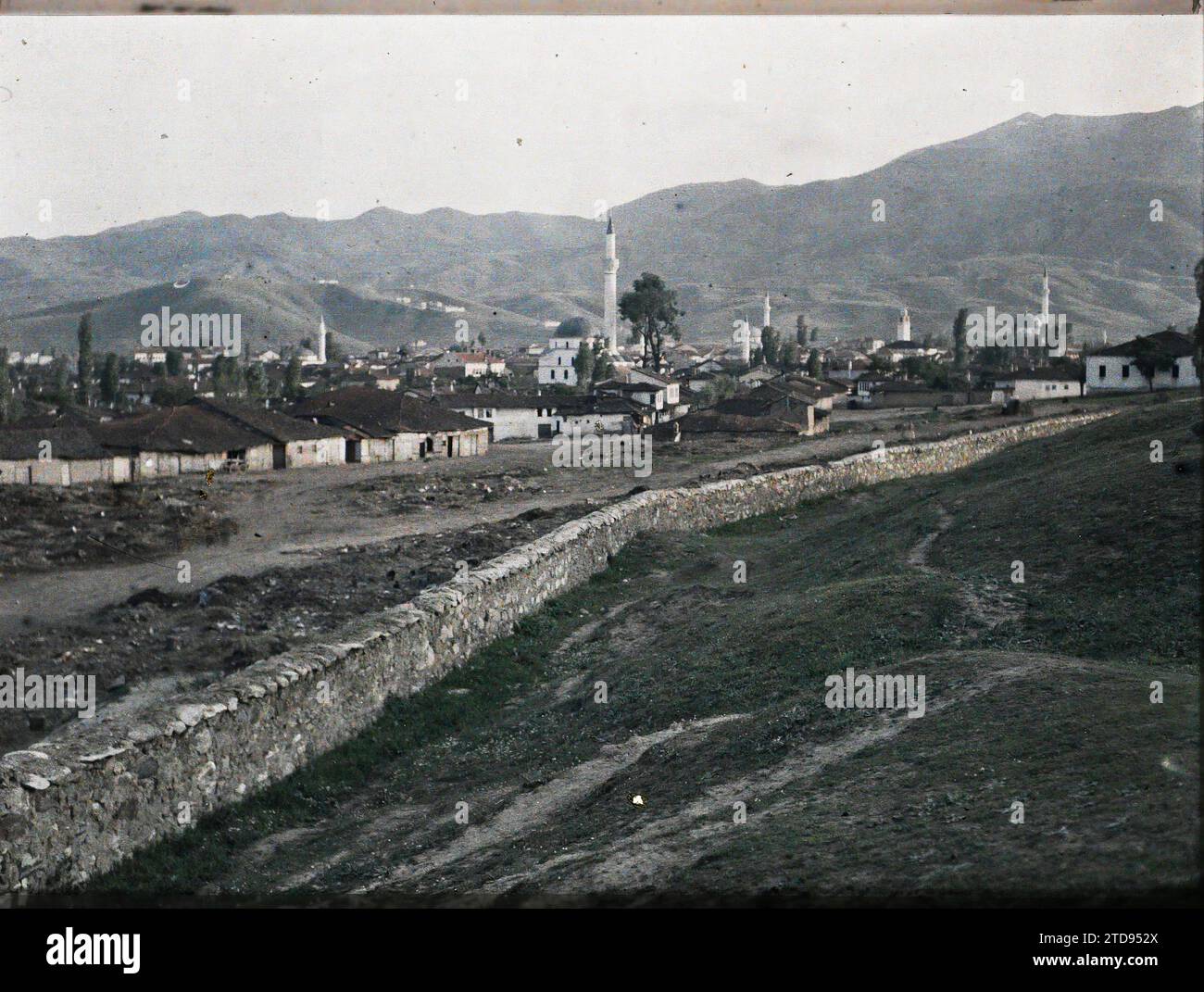 Monastir (current Bitola), Macedonia General view, Housing ...