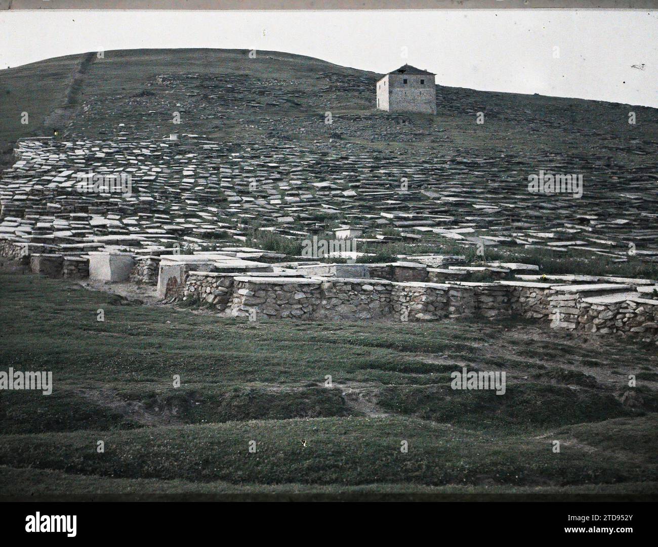 Monastir (current Bitola), Macedonia The Jewish cemetery, Religion ...