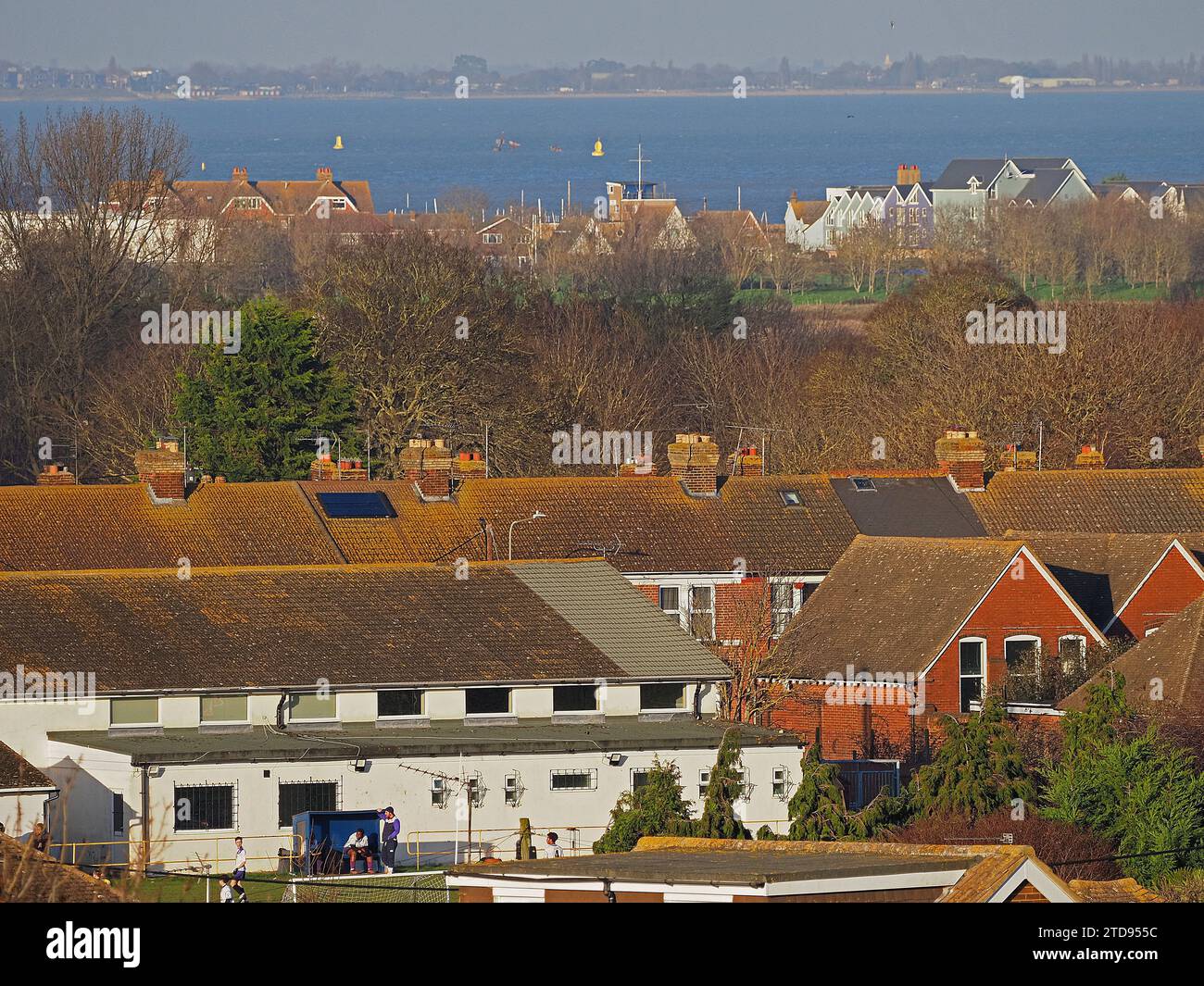 Sheerness, Kent, UK. 17th Dec, 2023. A view of properties that could be ...