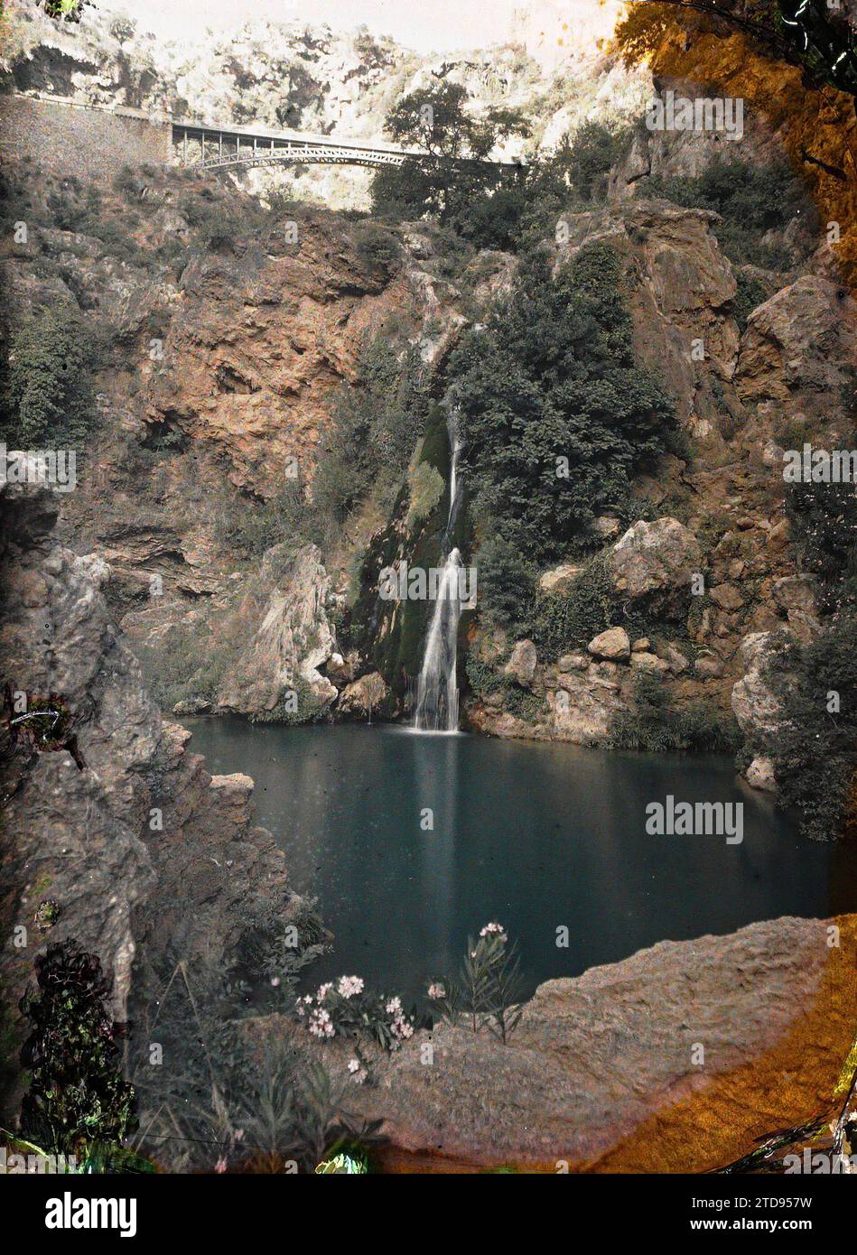 Site of Mefrouch El Ourit, Algeria The waterfall of Mefrouch El Ourit ...