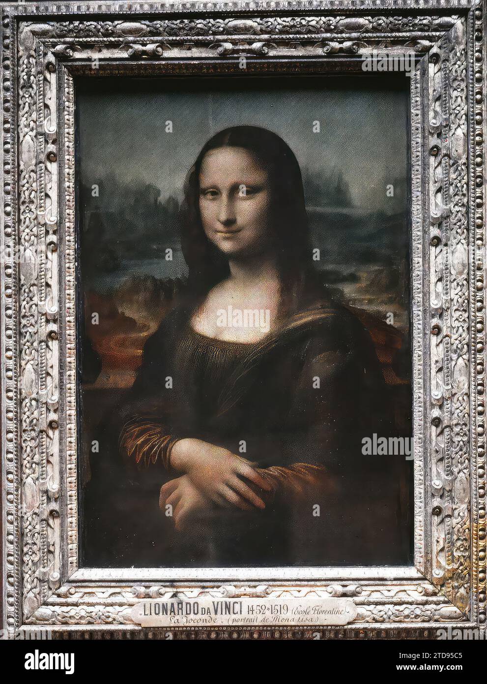 Paris (1st arr.), France The Mona Lisa, Leonardo da Vinci, Musée du ...