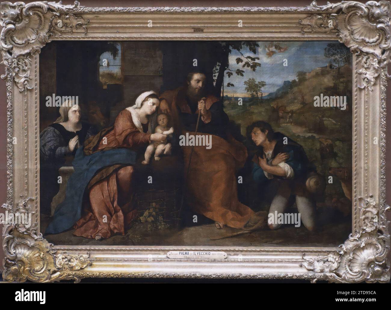 Paris (1st arr.), France The Adoration of the Shepherds with a Donor ...