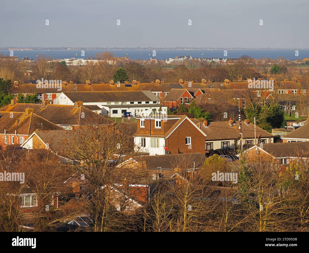 Sheerness, Kent, UK. 17th Dec, 2023. A view of properties that could be ...