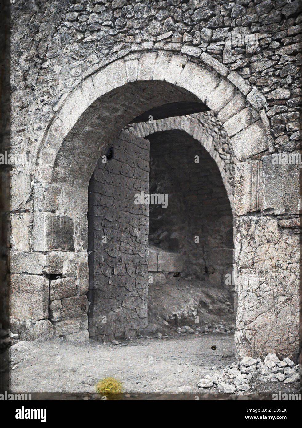 Ochrida (current Ohrid), Macedonia Iron scales of the old north gate ...
