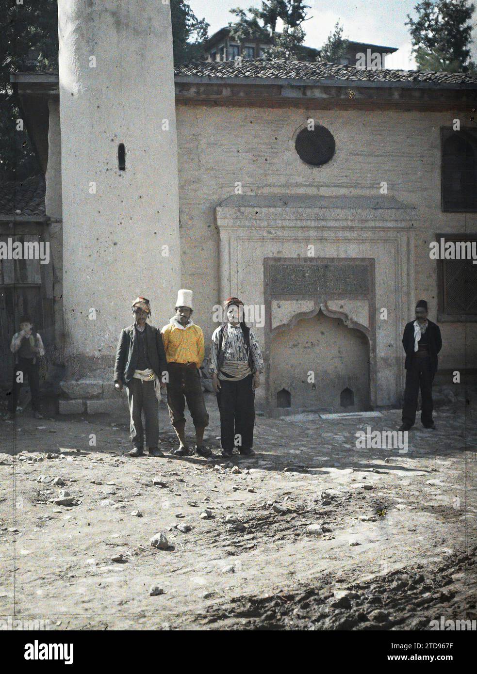 Constantinople (present-day Istanbul), Turkey Three Turkish 'types ...