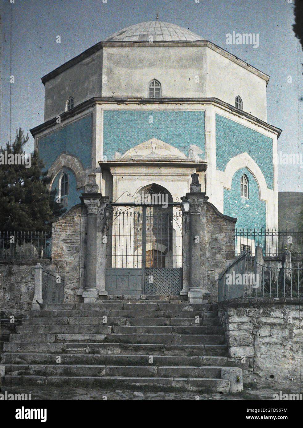 Bursa, Turkey Yesil Türbe (the Green Mausoleum) where Sultan Mehmet I ...