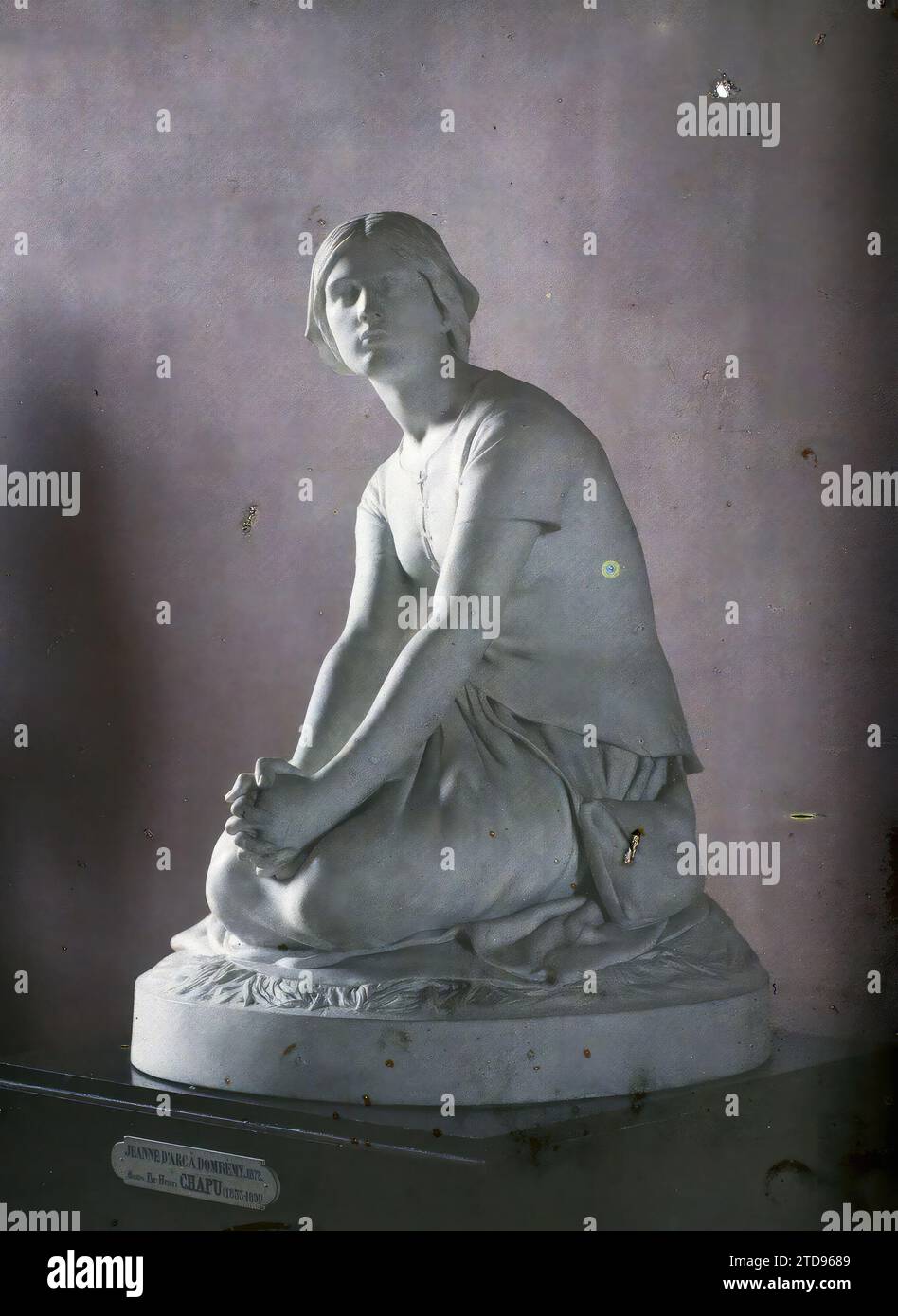 Paris (1st arr.), France Joan of Arc in Domrémy, Chapu, musée du Louvre ...